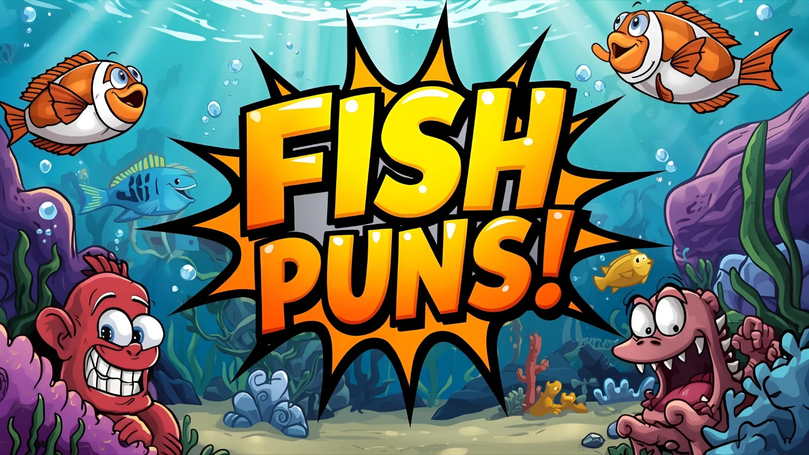 520+ Fish Puns: A Fin-tastic Catch of Wordplay