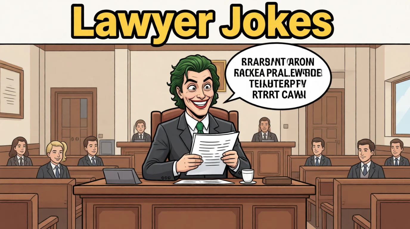 900+ Lawyer Jokes: Sharp, Clever, and Courtroom-Funny Humor