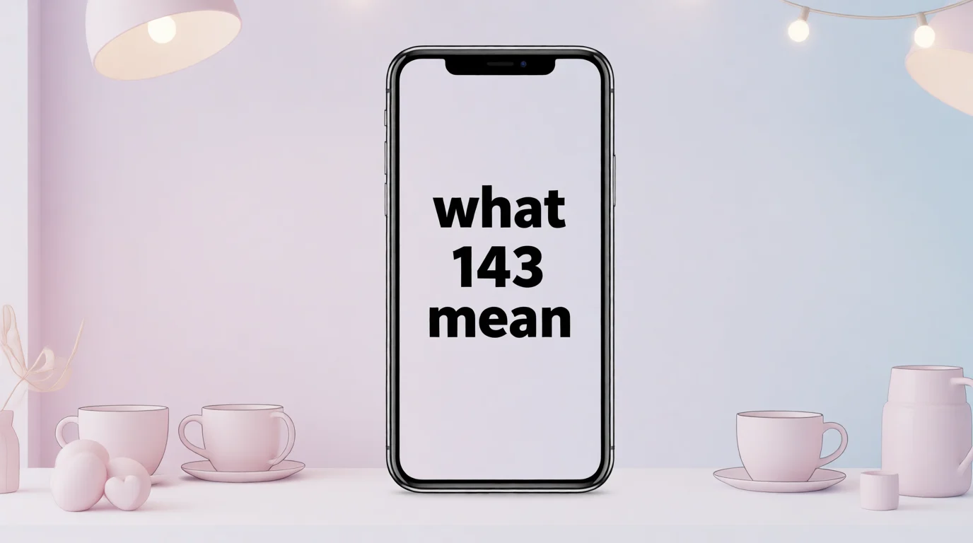 What Does 143 Mean? The Sweet Texting Code You See Everywhere Online