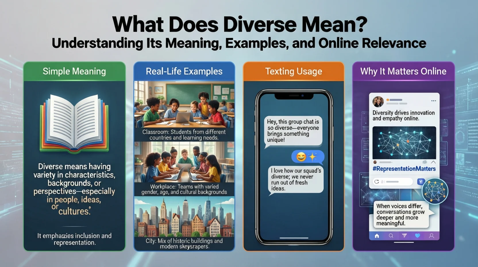 What Does Diverse Mean? A Simple, Real-Life Explanation You’ll Actually ...