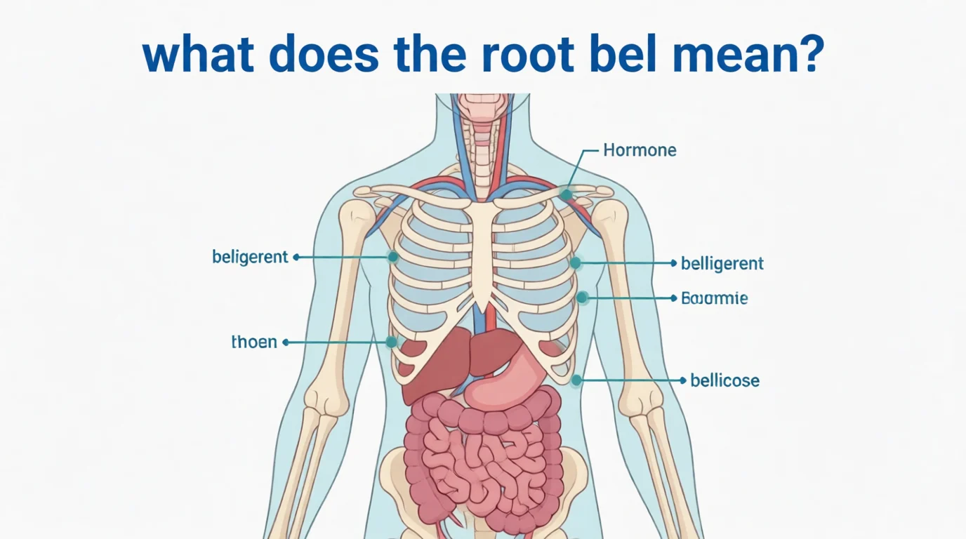 What Does the Root Bel Mean? A Simple Guide to Its Meaning and Examples